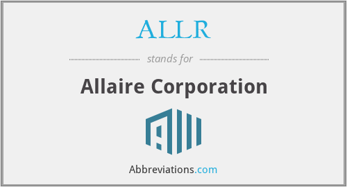 What does ALLR stand for?