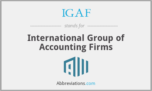 What does IGAF stand for?
