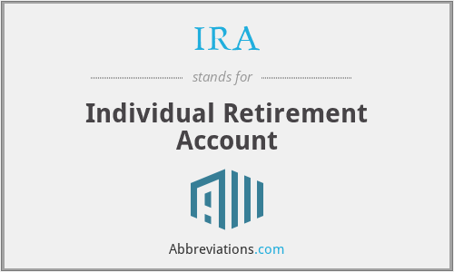 What does IRA stand for?