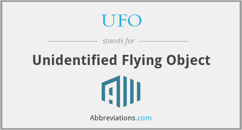 What does UFO stand for?