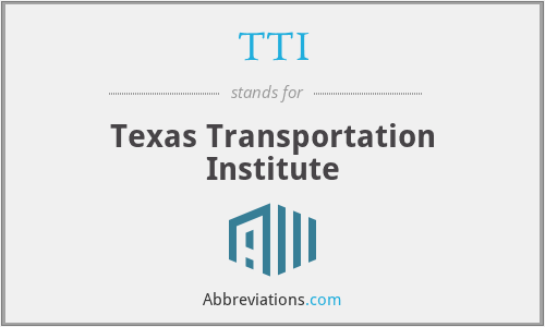 What does TTI stand for?