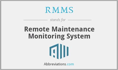 What does RMMS stand for?
