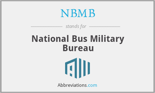 What does NBMB stand for?