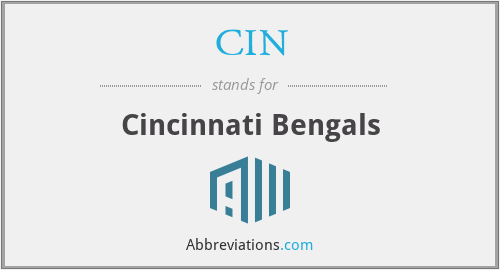 What does CIN stand for?