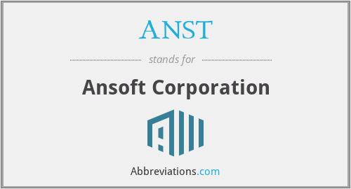What does ANST stand for?