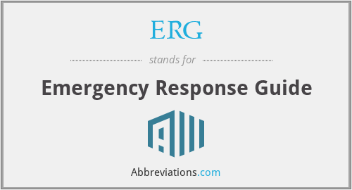 What does ERG stand for?