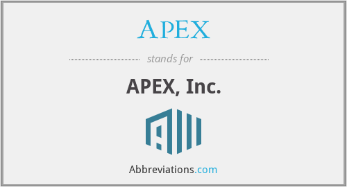 What does APEX stand for?