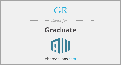 What is the abbreviation for Graduate?