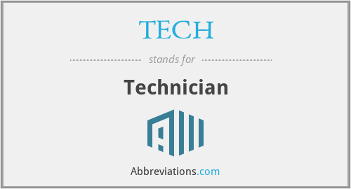 What is the abbreviation for Technician?