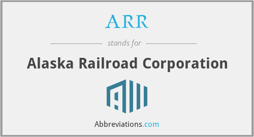 What does ARR stand for?