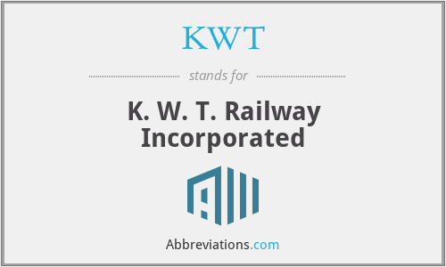 What does KWT stand for?