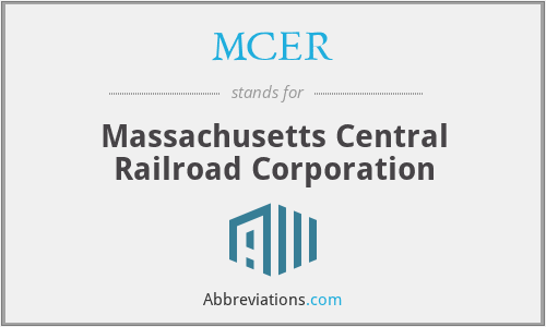 What does MCER stand for?