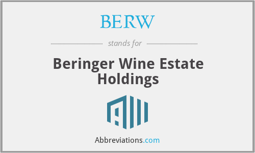 What does BERW stand for?