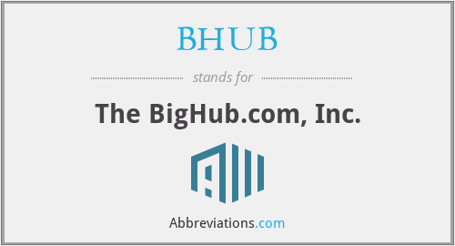 What does BHUB stand for?