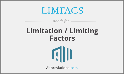 What does LIMFACS stand for?