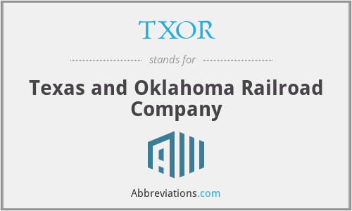 What does TXOR stand for?