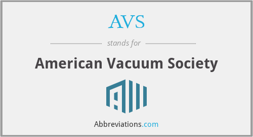 What does AVS stand for?