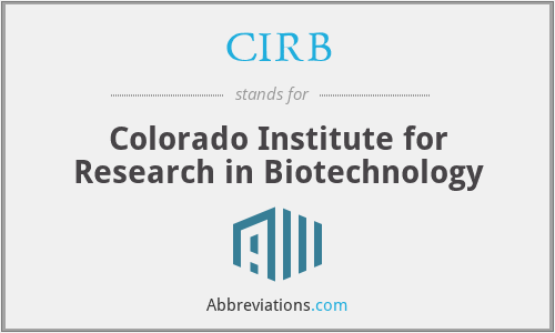 What does CIRB stand for?
