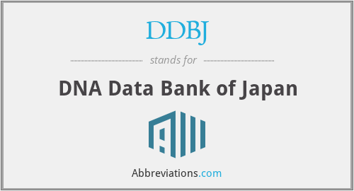 What does DDBJ stand for?