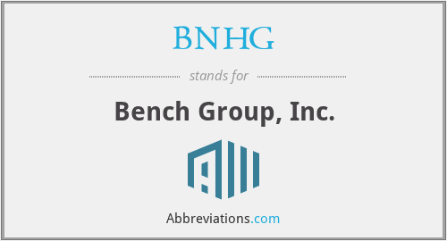What does BNHG stand for?