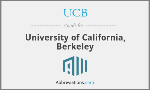 What is the abbreviation for university of california, berkeley?