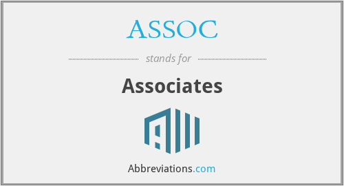What is the abbreviation for associates?