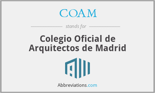 What does COAM stand for?