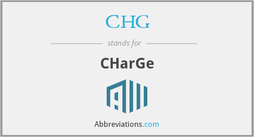 What is the abbreviation for CHarGe?