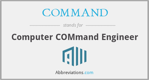 What does COMMAND stand for?