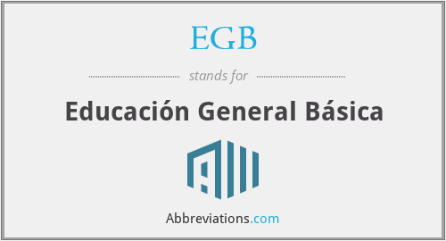 What does EGB stand for?