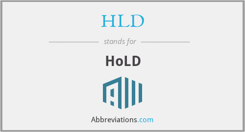 What is the abbreviation for Hold?