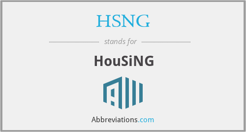 What is the abbreviation for Housing?