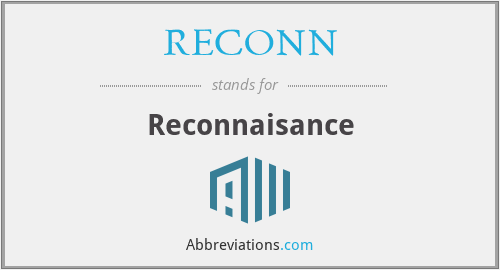 What does RECONN stand for?