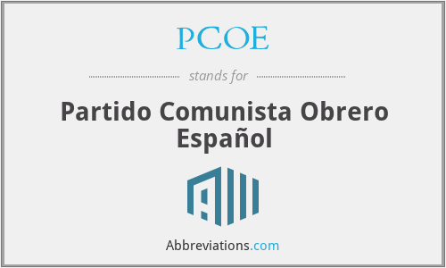 What does PCOE stand for?