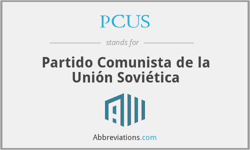 What does PCUS stand for?