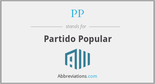 What does P.P stand for?