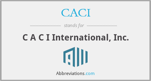 What does CACI stand for?