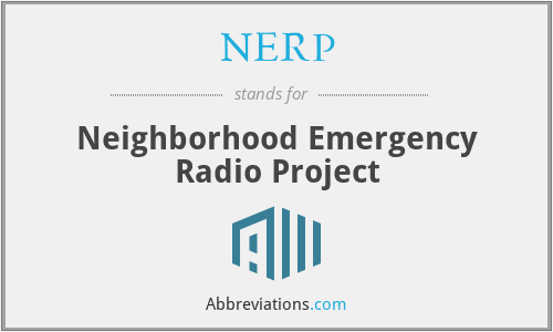 What does NERP stand for?