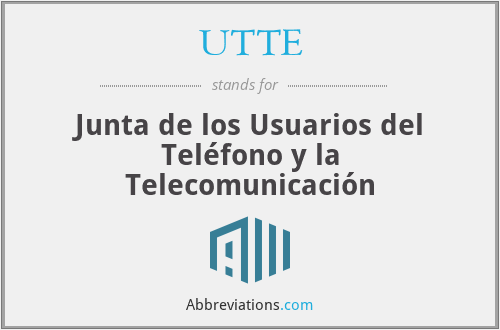 What does UTTE stand for?