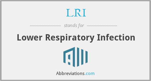 LRI - Lower Respiratory Infection