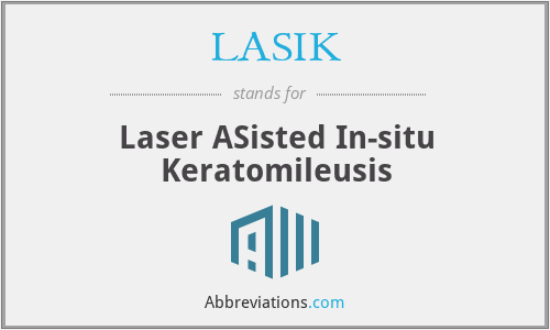 What does LASIK stand for?