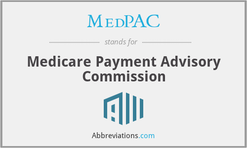 What does MEDPAC stand for?