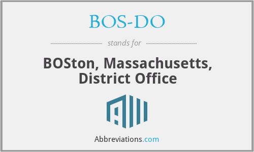 What does BOS-DO stand for?