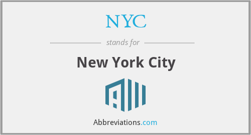 What does NYC stand for?