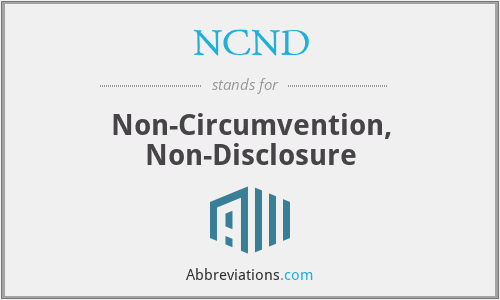 What does NCND stand for?