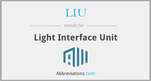 LIU - Light Interface Unit