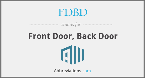 What does FDBD stand for?