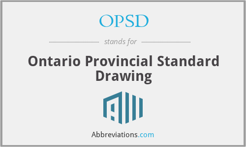 What does OPSD stand for?