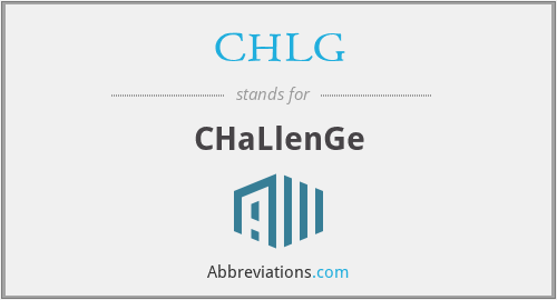 What is the abbreviation for challenge?