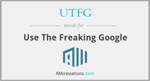 What does UTFG stand for?